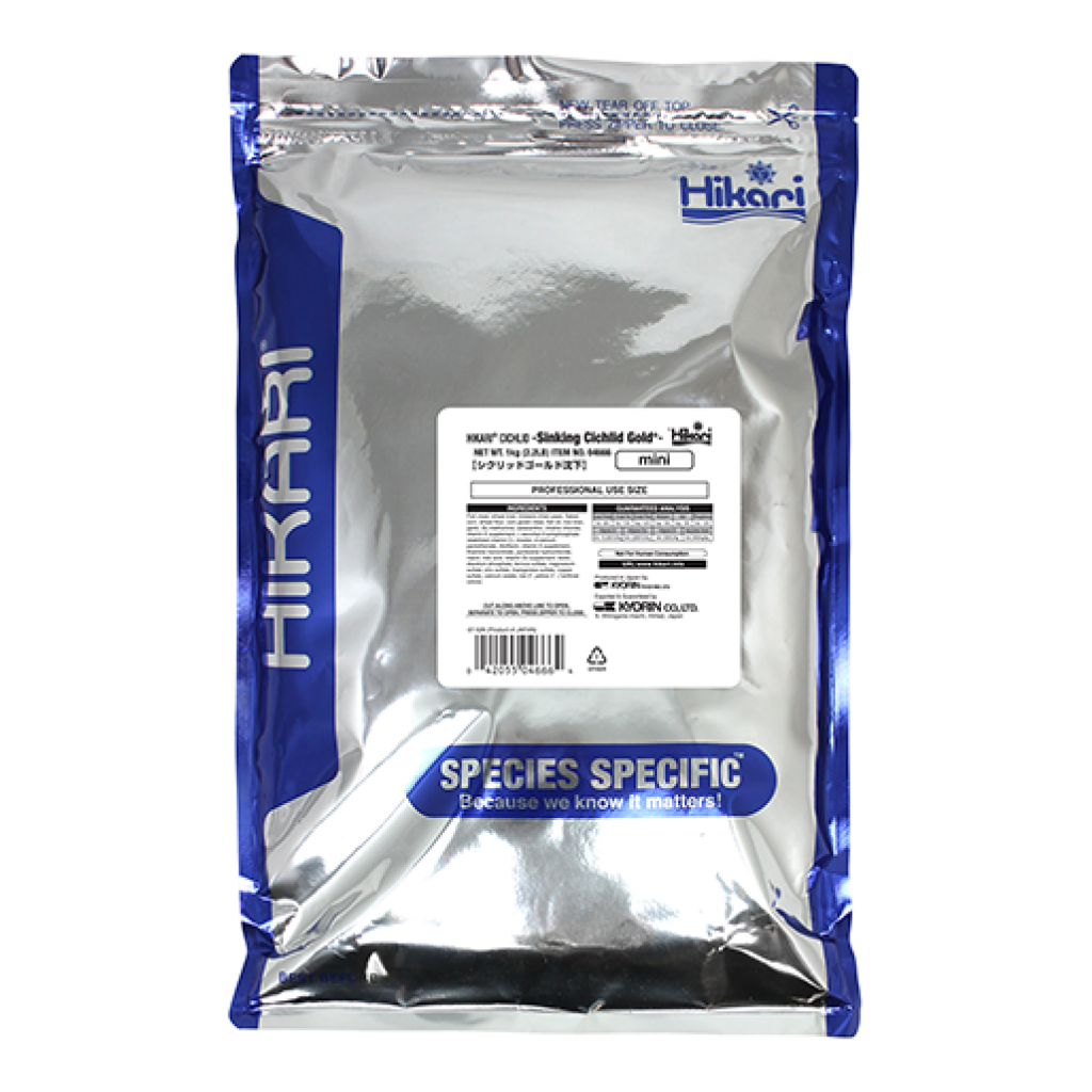 Sinking Cichlid Gold Mini – Premium Dry Fish Food