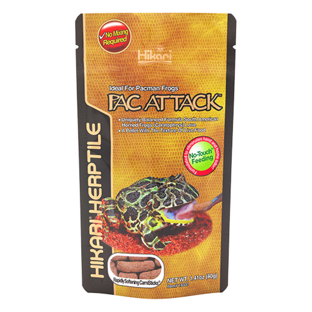 Premium Hikari Pac Attack Dry Food for Reptiles & Feeders