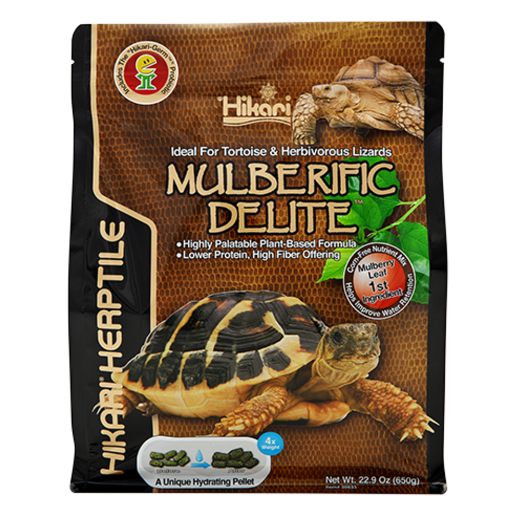 Reptile Food Pellets: Hikari Mulberific Delite & Feeders