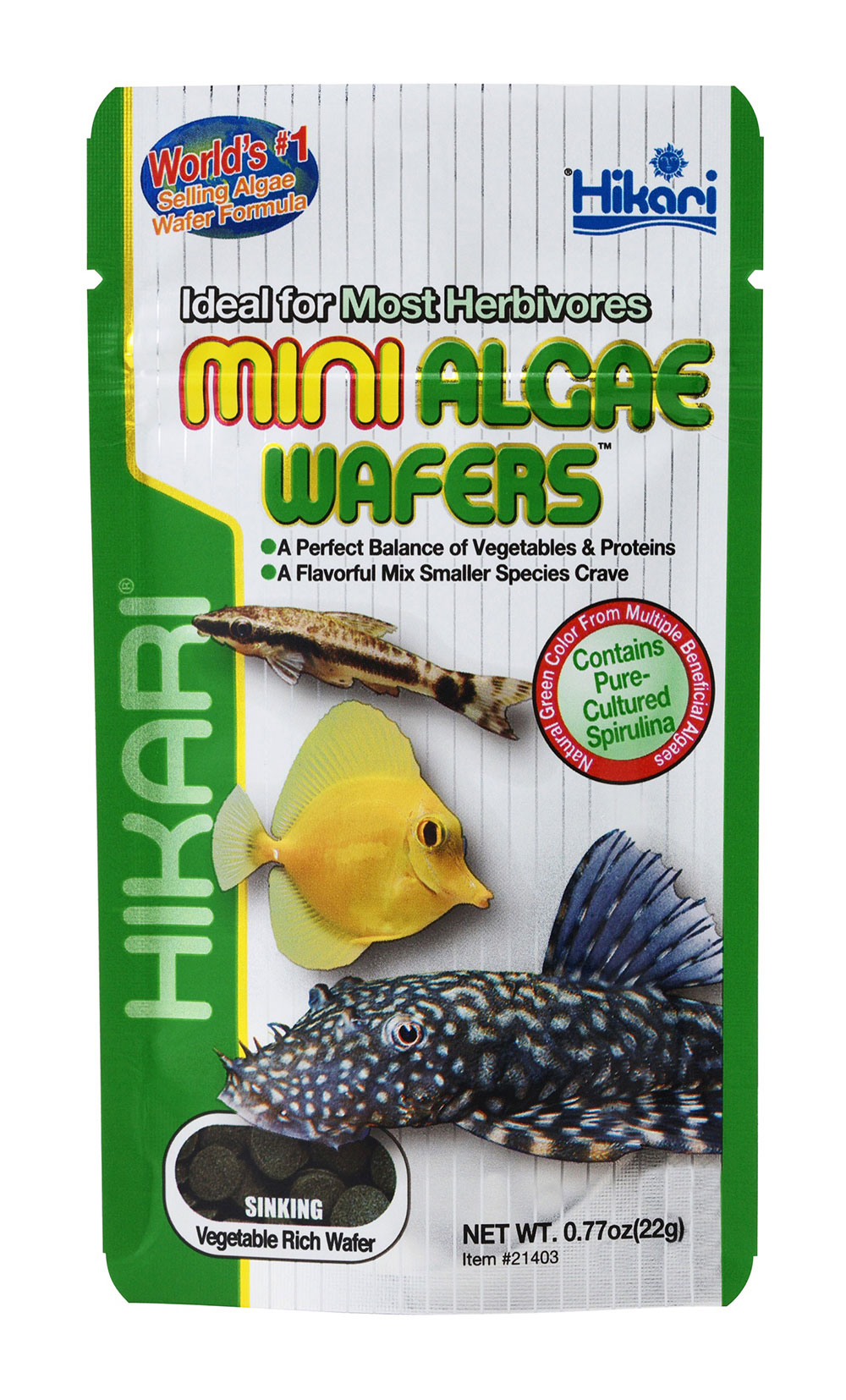 Buy Hikari Mini Algae Wafers | Freshwater Fish Food Online