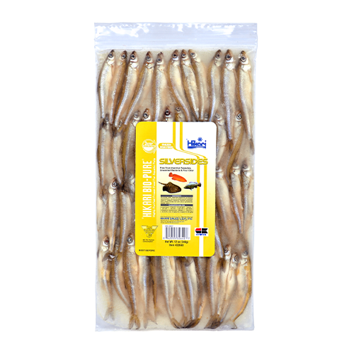 Premium Hikari Silversides: Frozen Saltwater Fish Food