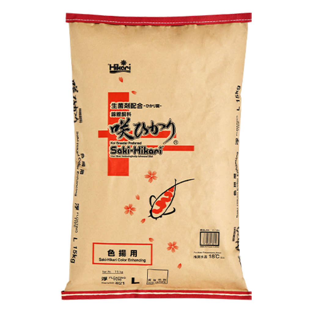 Boost Koi Color: Large Dry Fish Food for Ponds