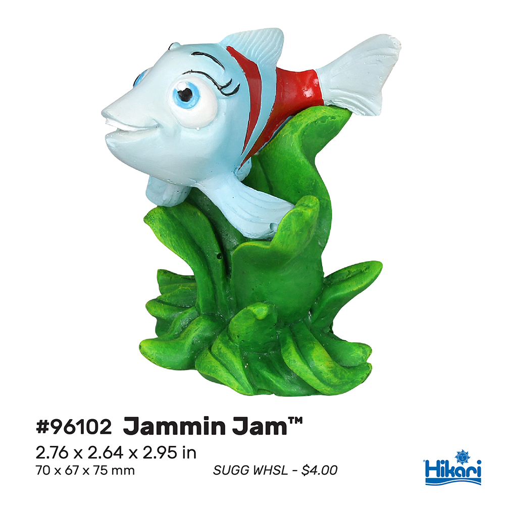 Weird Waters Jams 2.8" Resin - Quirky Freshwater Decor