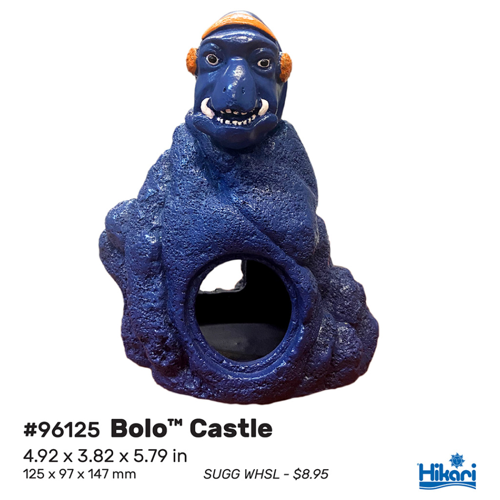 Weird Waters Bolo Castle 6" - Aquatic Decor for Fresh & Salty Tanks!