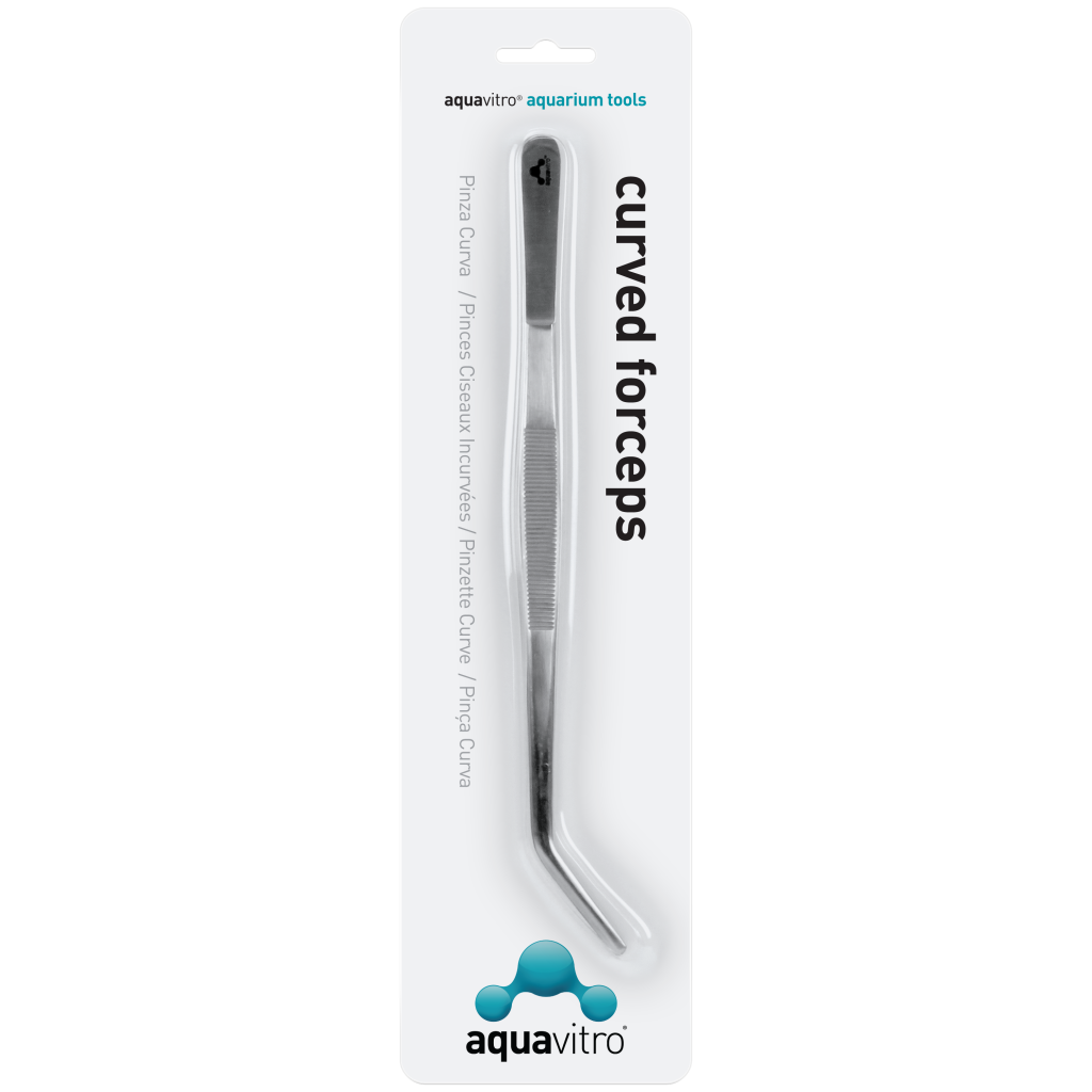 AquaVitro Curved Forceps - Aquarium Fragging Tools | Seachem