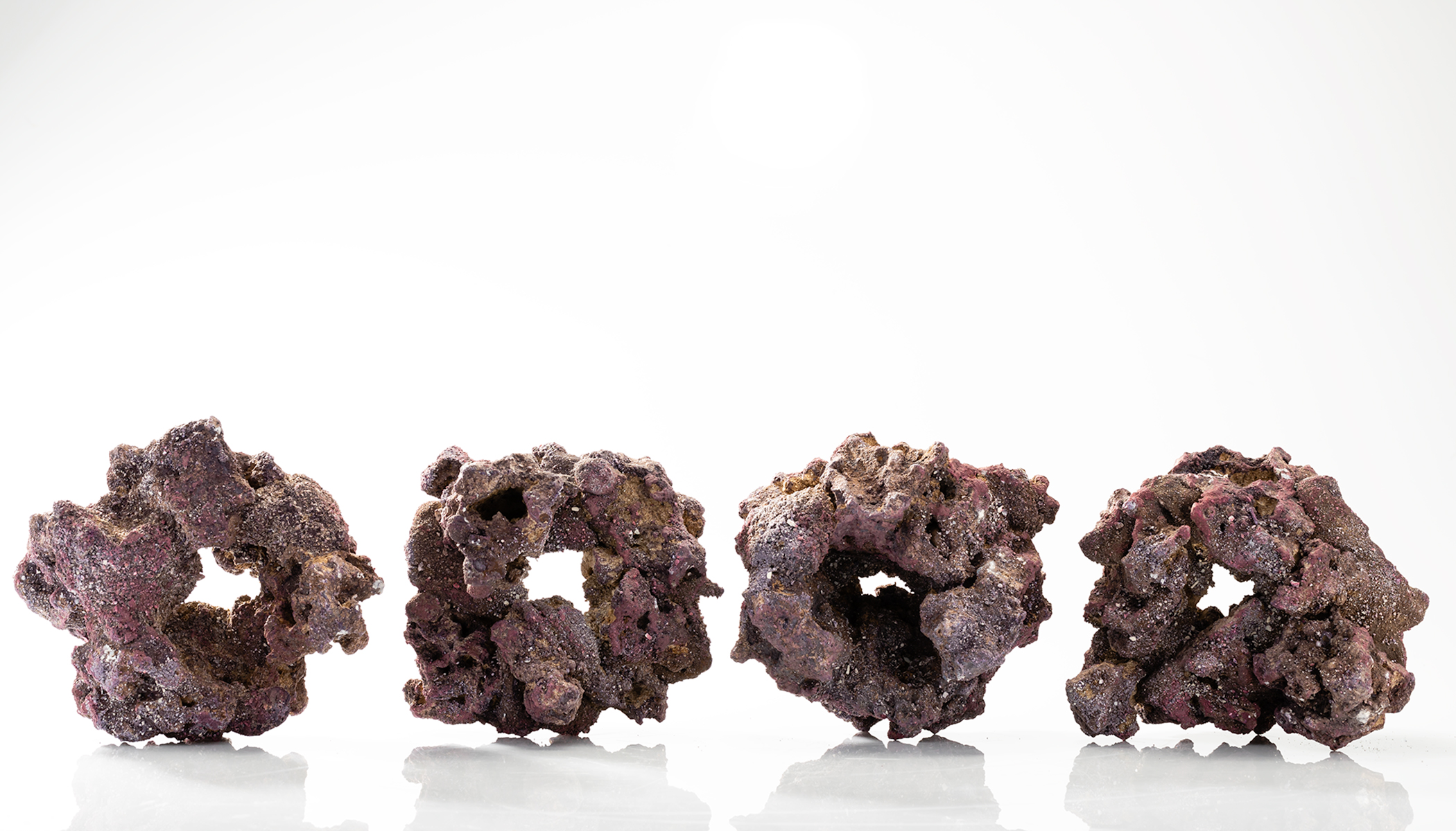 Transform your aquarium with CaribSea Life Rock Donuts (4 units)! Ideal ...