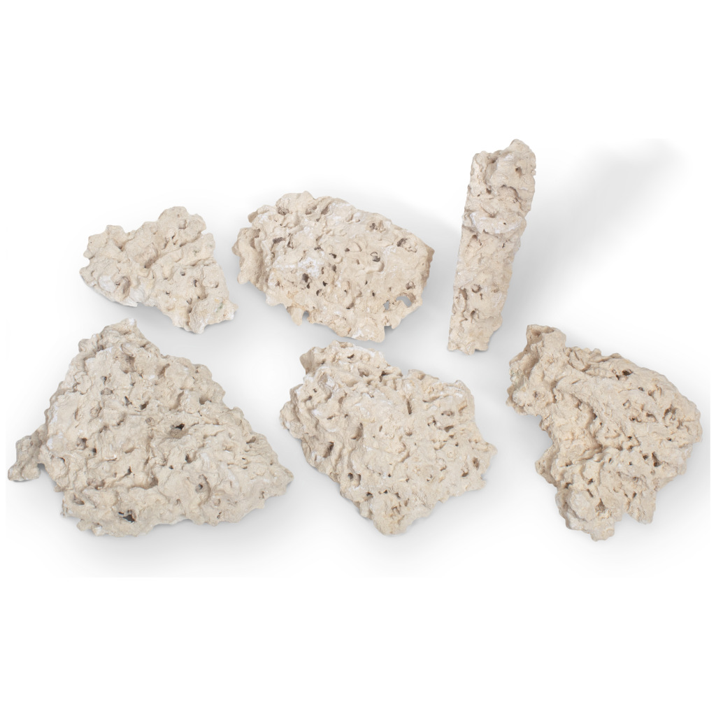 Transform your aquarium with CaribSea's 40 lbs South Seas Base Rock ...