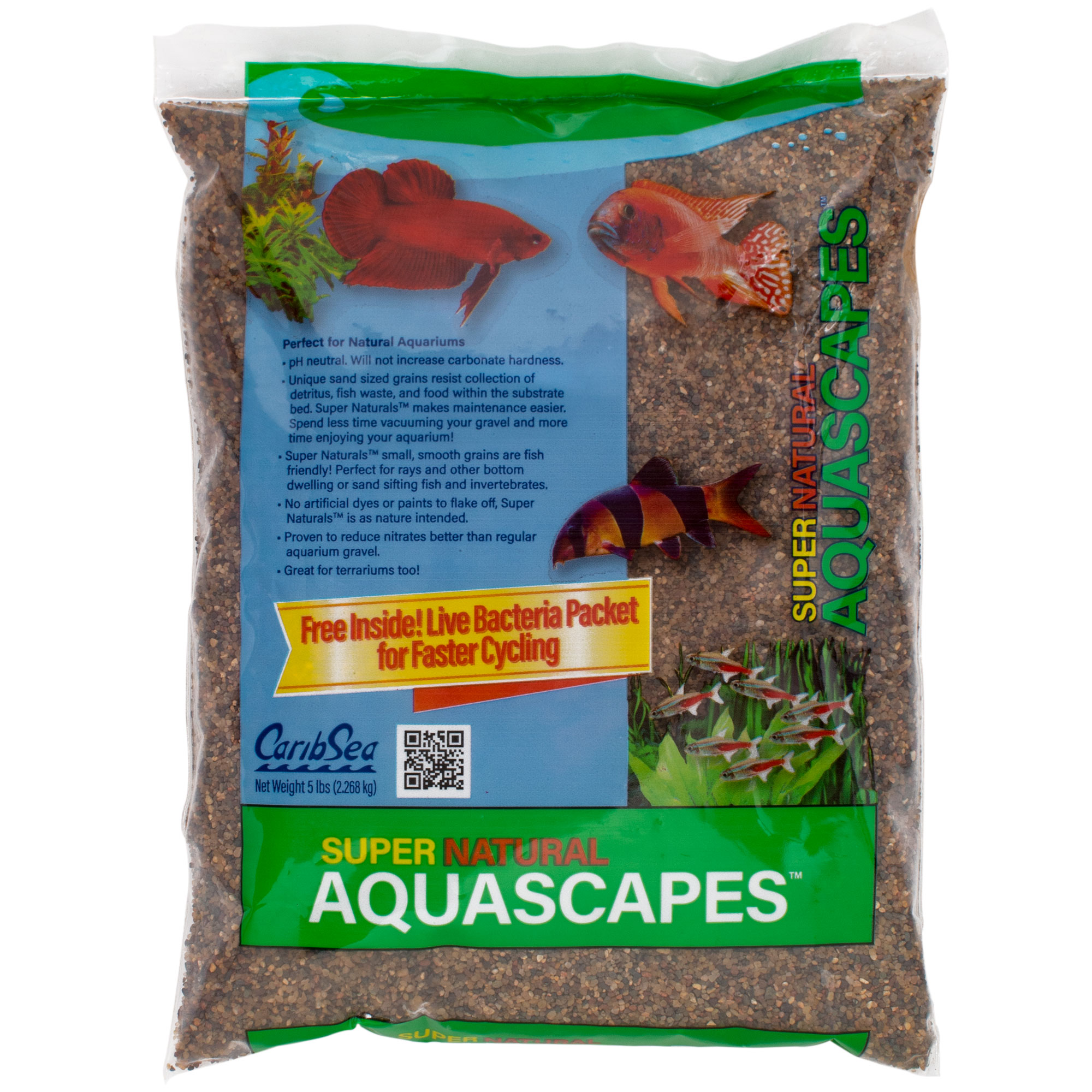 Transform your aquascape with CaribSea's Jungle River Sand! This 5 Lbs ...