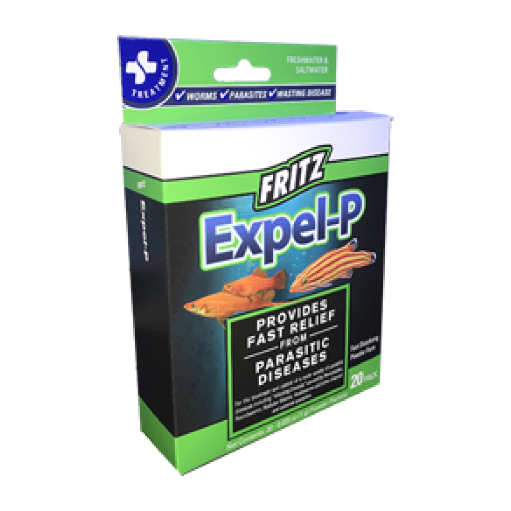 Fritz Expel-P Medications - 10 Count for Fresh & Salty Tanks