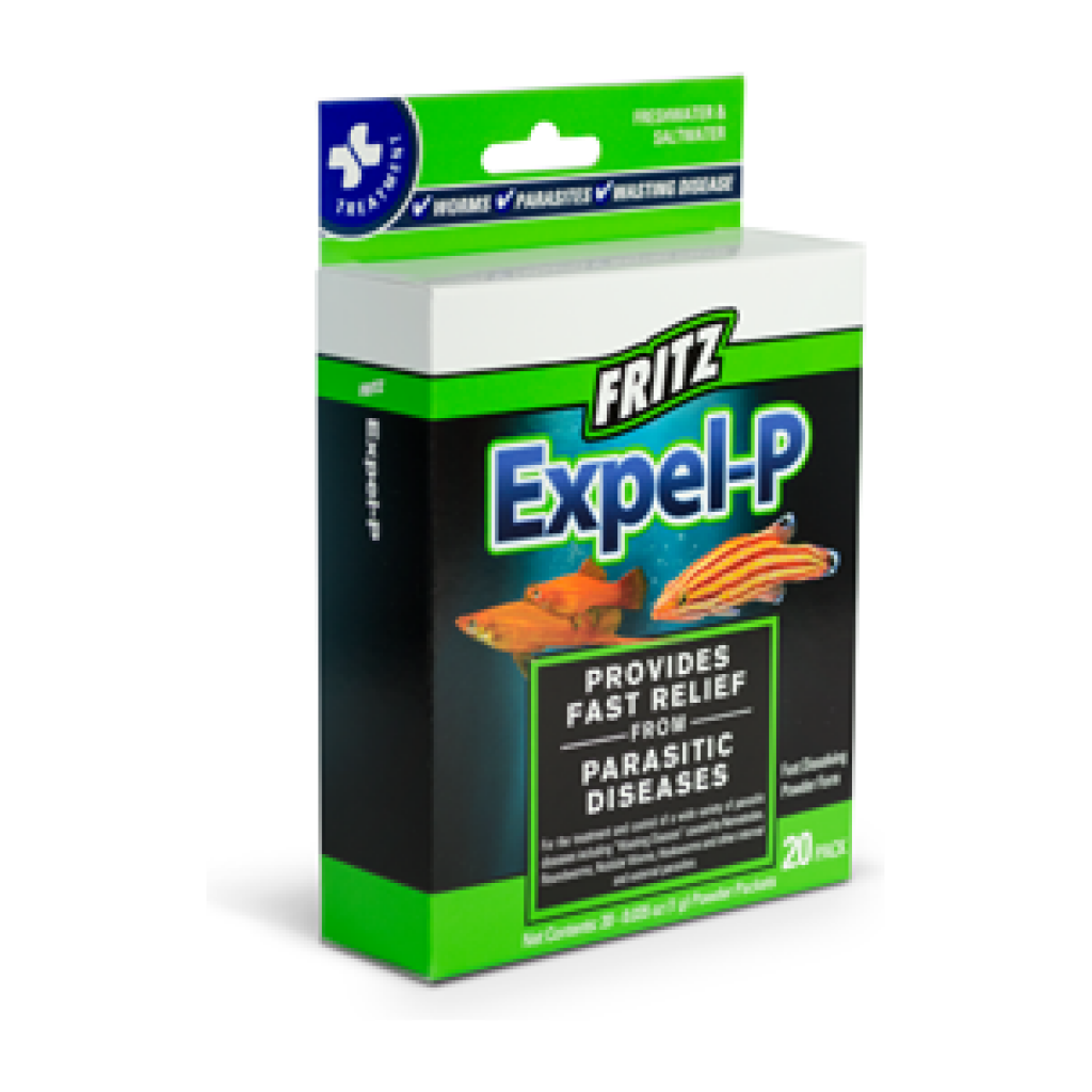 Fritz Expel-P Medications - 10 Count for Fresh & Salty Tanks