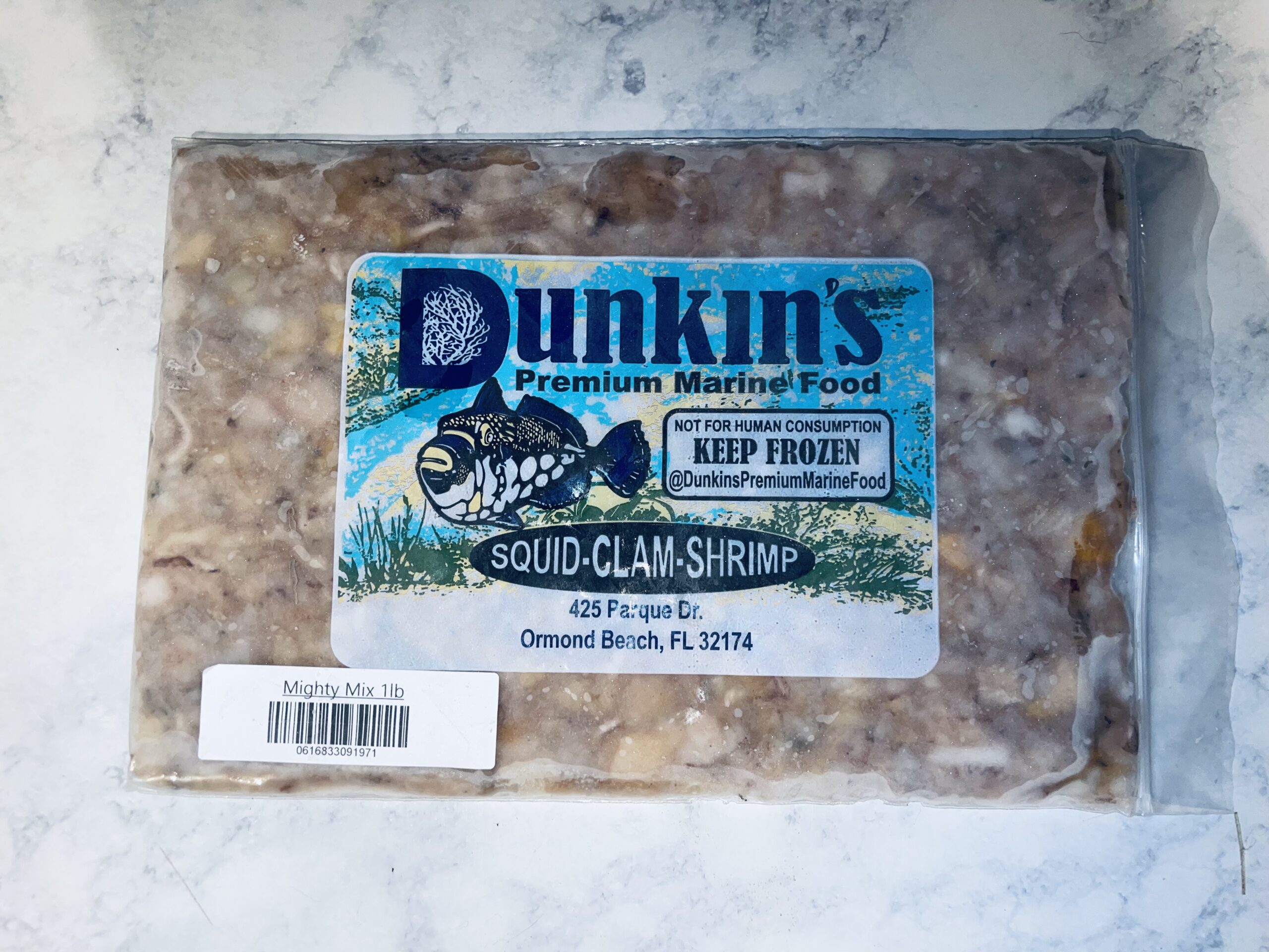 Dunkins Mighty 1LB Marine Food | Fresh & Salty Delights