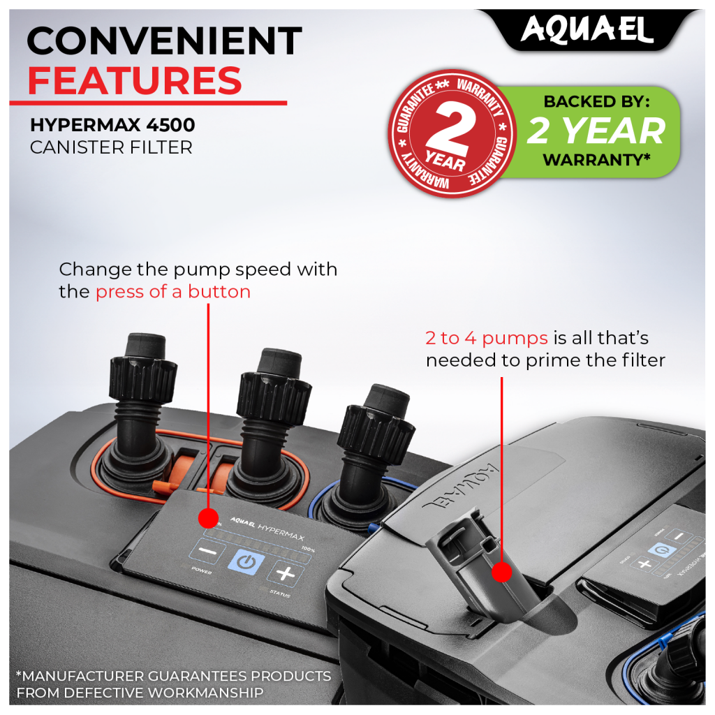 Aquael Hypermax 4500 Filter | Fresh & Salty Aquariums