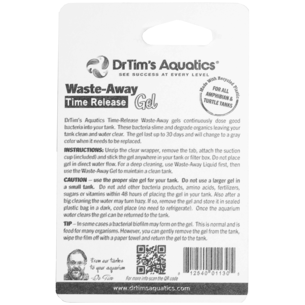 Waste-Away Gel Turtle Cleaner - Small | Freshwater & Saltwater Care
