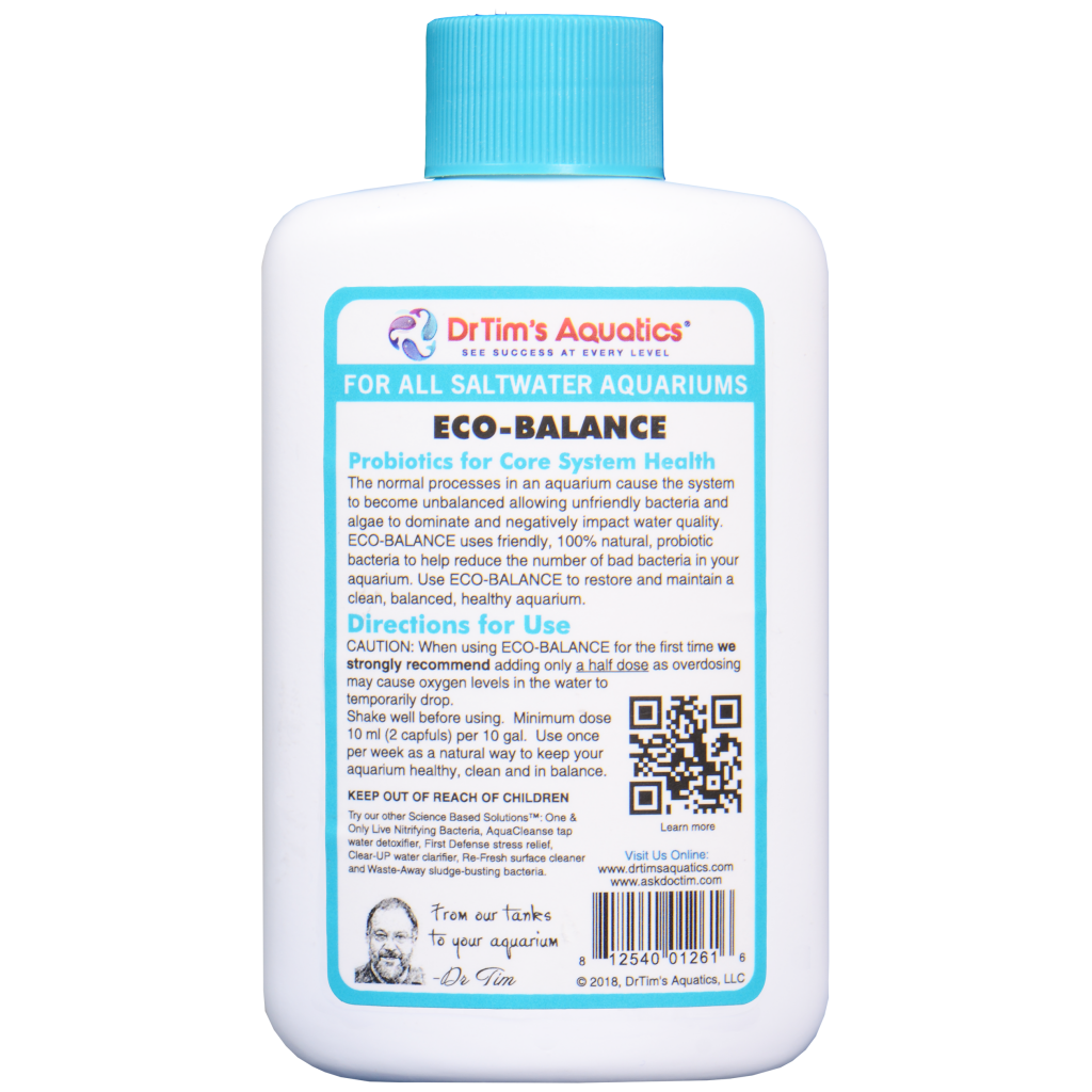Saltwater Eco-Balance 4 oz | Fresh & Salty Aquarium Boost
