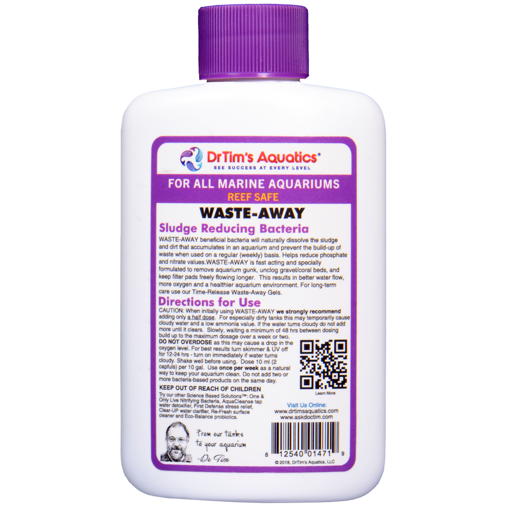Reef Waste-Away 4 oz | Pro Care for Saltwater Aquariums