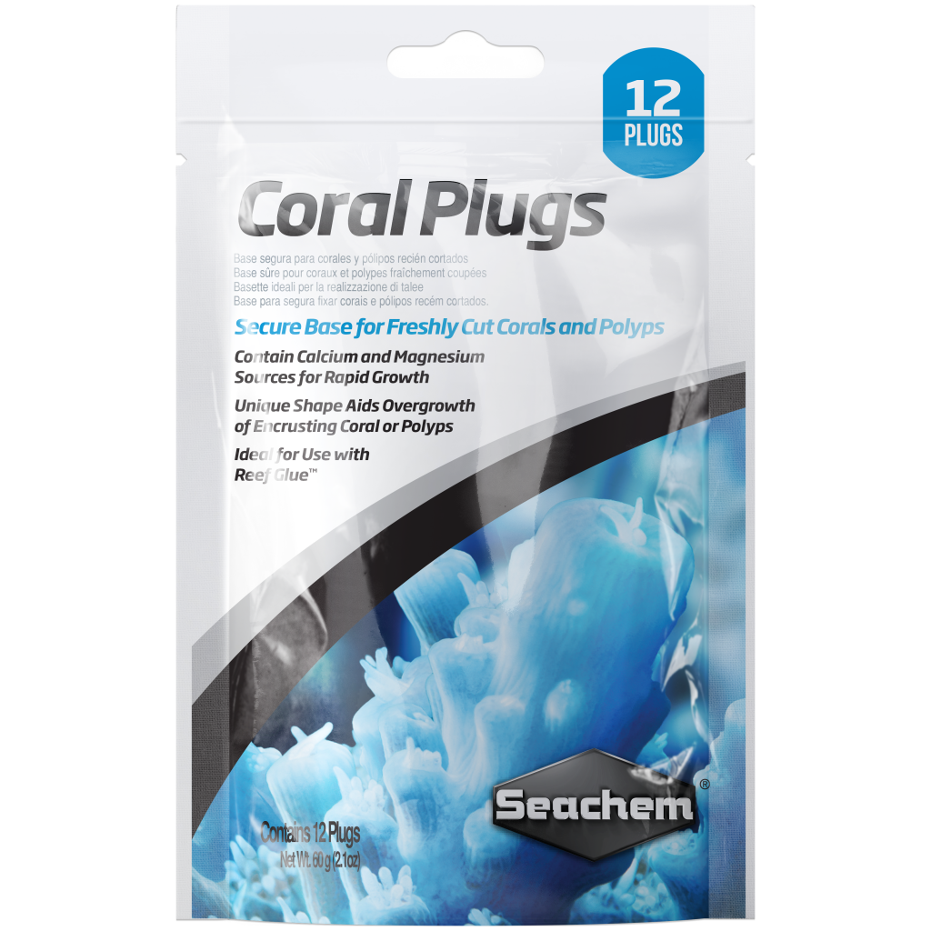 Coral Plugs - Fragging Supplies for Fresh & Salty Aquariums