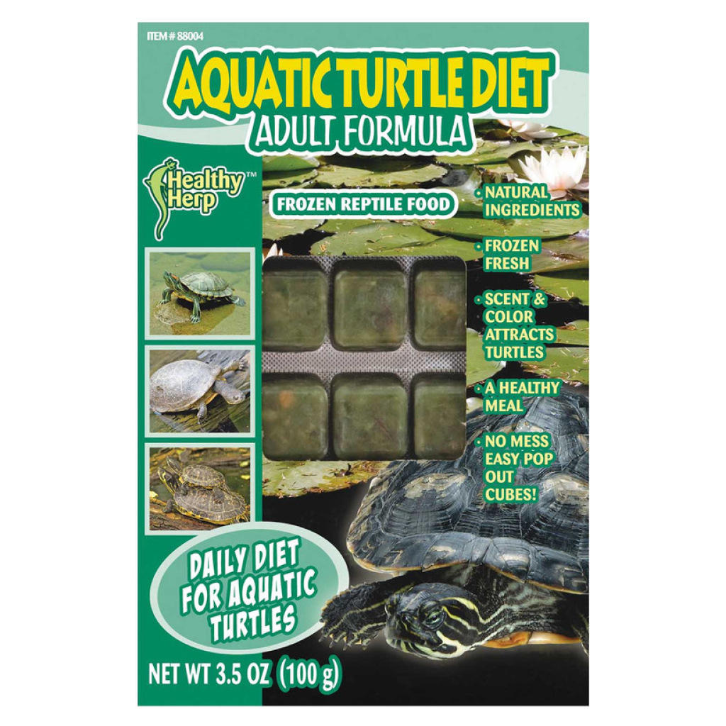 Aquatic Turtle Diet Cubes 100g | Frozen Food Treats
