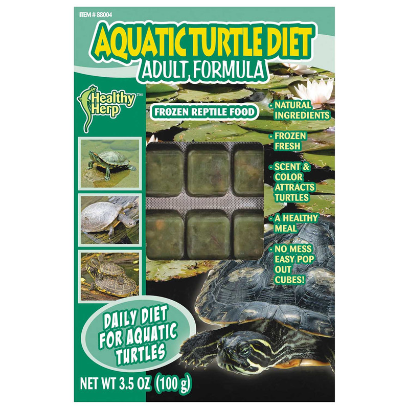 Aquatic Turtle Diet Cubes 100g | Frozen Food Treats