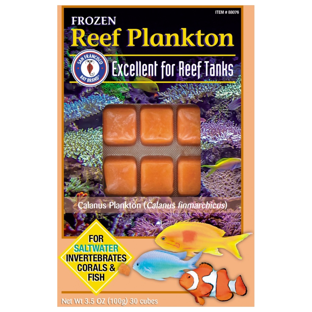 Reef Plankton Cubes - 100g | Premium Frozen Aquarium Food