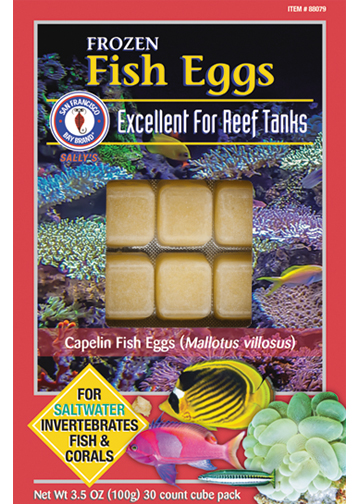 Fish Eggs - 100g Frozen Food | Quality Aquatic Nutrition