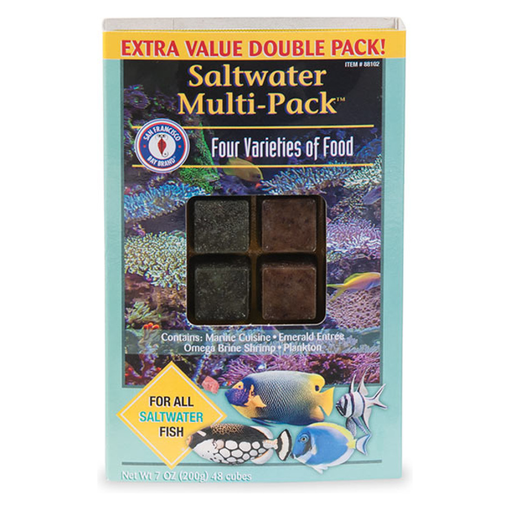 Saltwater Multi-Pack Fish Treats - 100g | Frozen Food Delights