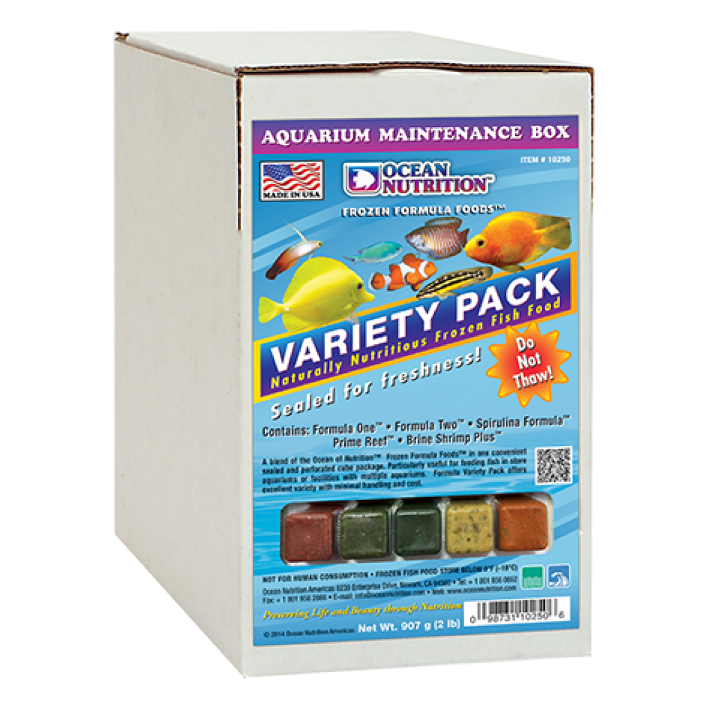 Ocean Nutrition Formula Variety Cubes - 2 lbs | Frozen Fish Food