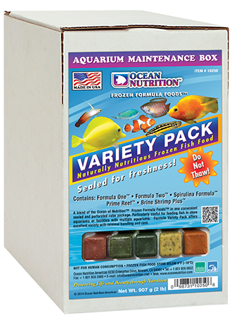 Ocean Nutrition Formula Variety Cubes - 2 lbs | Frozen Fish Food