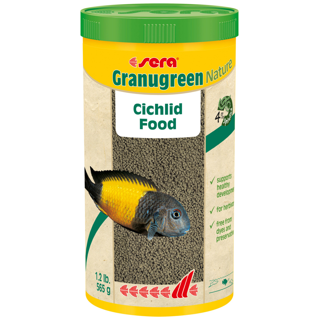 Sera Granugreen Nature - 250ml | Premium Freshwater Fish Food