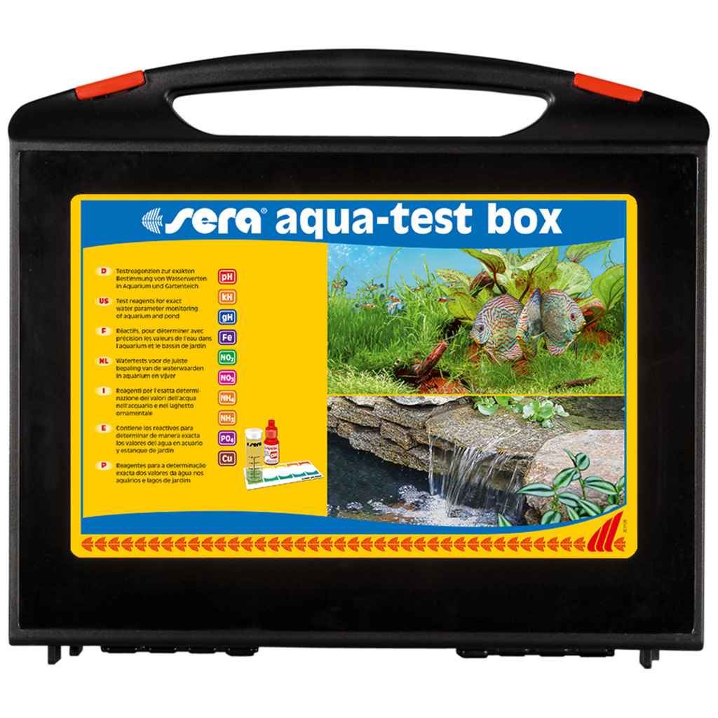 Sera Aqua-Test Box - Freshwater & Saltwater | Test Kits