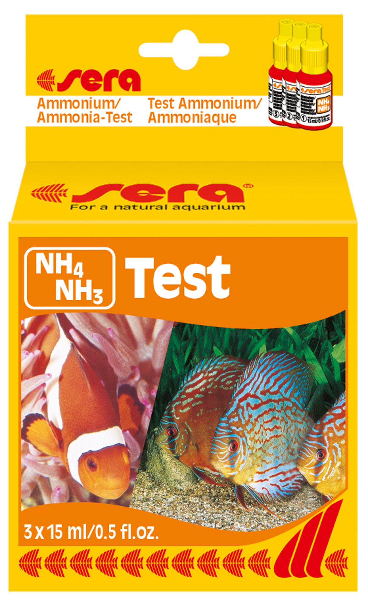 Ammonium Test Kit 0.5 fl. oz. | Fresh & Salty Aquarium Care