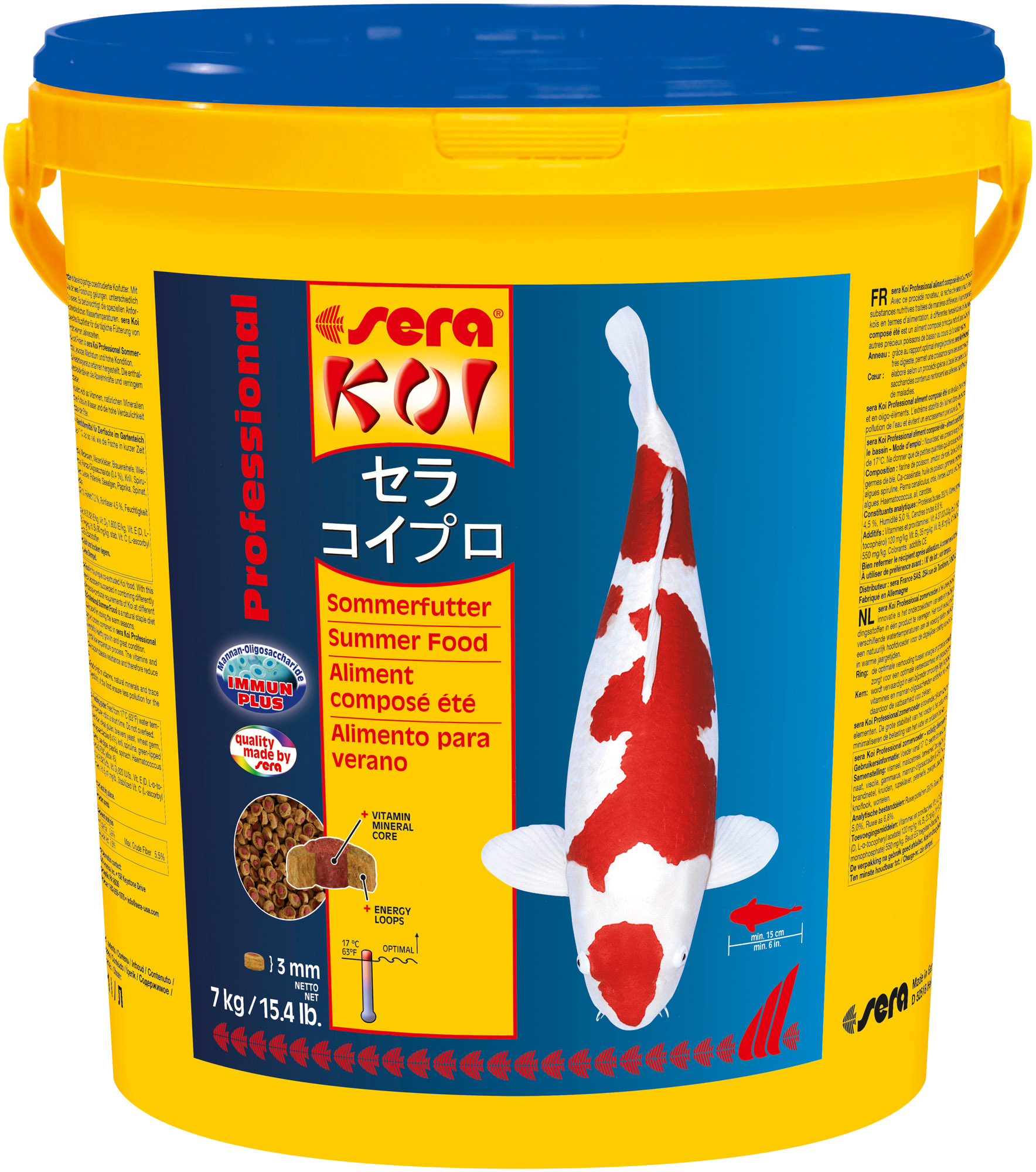 Sera Koi Professional Summer Food - 7 kg | Premium Fish Feed