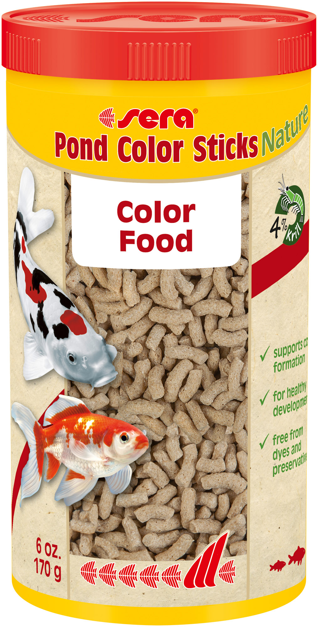 Pond Color Sticks - 1000 ml | Freshwater Fish Food Delights