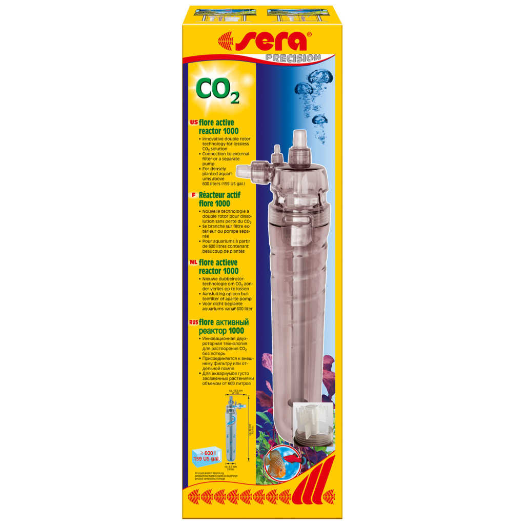 Flore CO2 Active Reactor 500 | Freshwater Plant Care