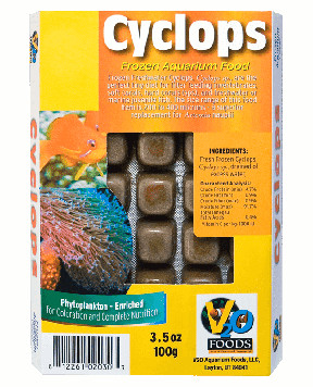 V2O Cyclops Frozen Food - 100g | Fresh & Salty Treats