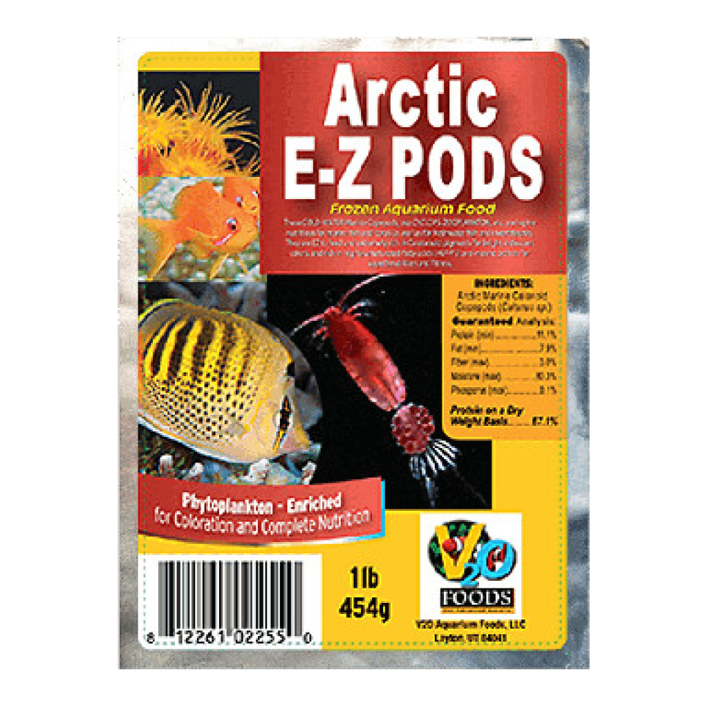V2O Arctic E-Z Pods - 100g | Premium Frozen Fish Food
