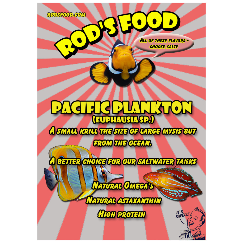 Pacific Plankton - 6 oz | Frozen Food for Fresh & Salty Fish