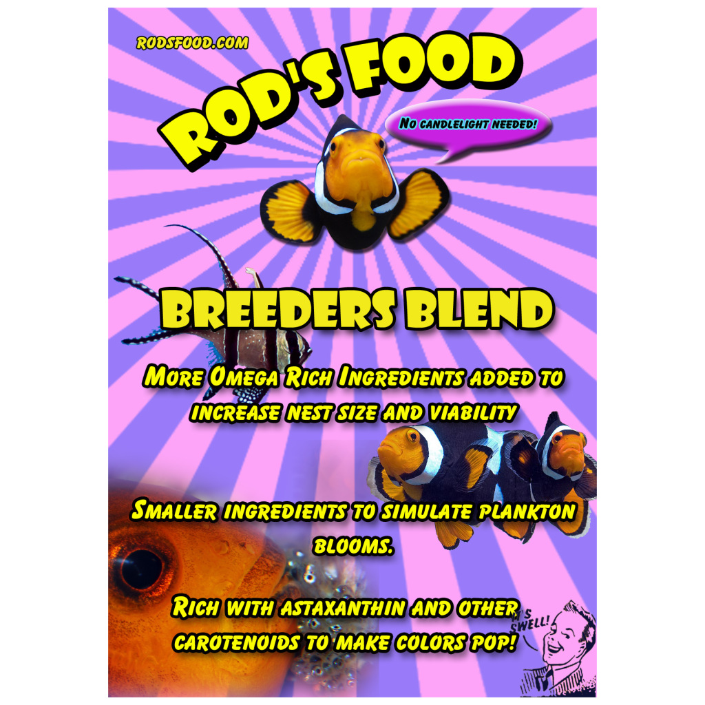 Rod's Food Breeders Blend - 6 oz | Premium Frozen Fish Food