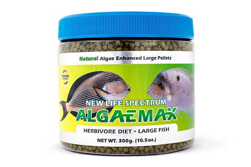 Algae Max Large Pellets 300g | Herbivore Dry Food