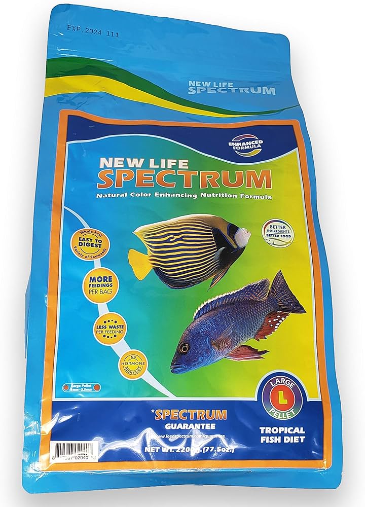 Large Pellet Fish Food 2200g | Fresh & Salty Aquarium Treats