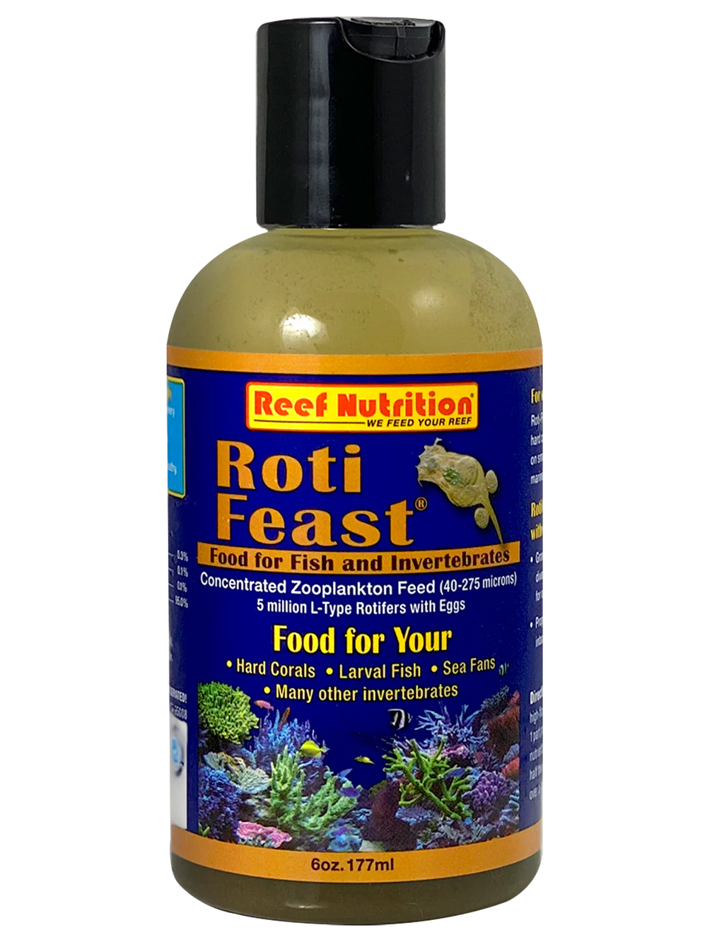 Roti-Feast Coral Food - 6 oz | Enriched L-Type Brachionus