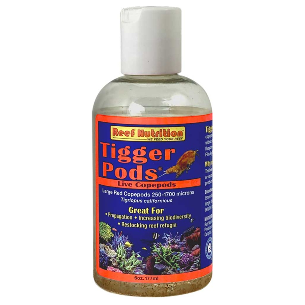 Nutrient-Rich Tigger Pods - 6oz | Coral & Invertebrates Food