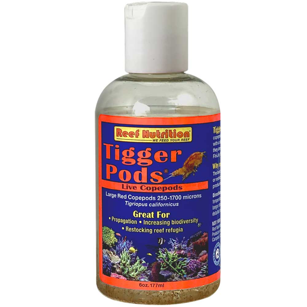 Nutrient-Rich Tigger Pods - 6oz | Coral & Invertebrates Food