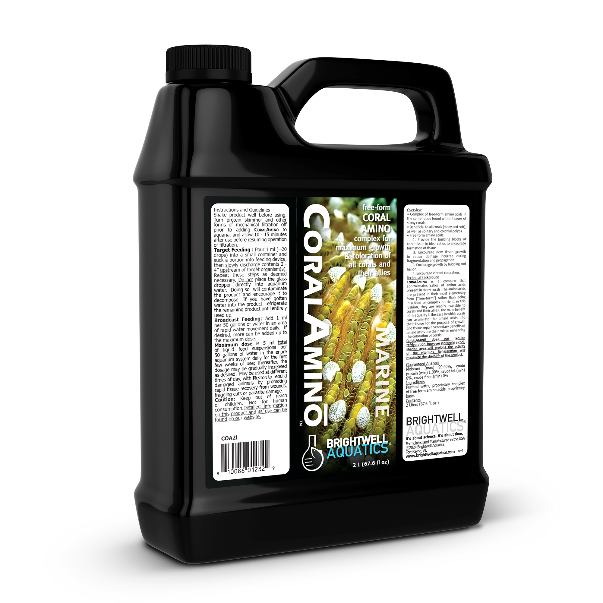 Brightwell Coral Amino 2L - Ultimate Coral Nutrition