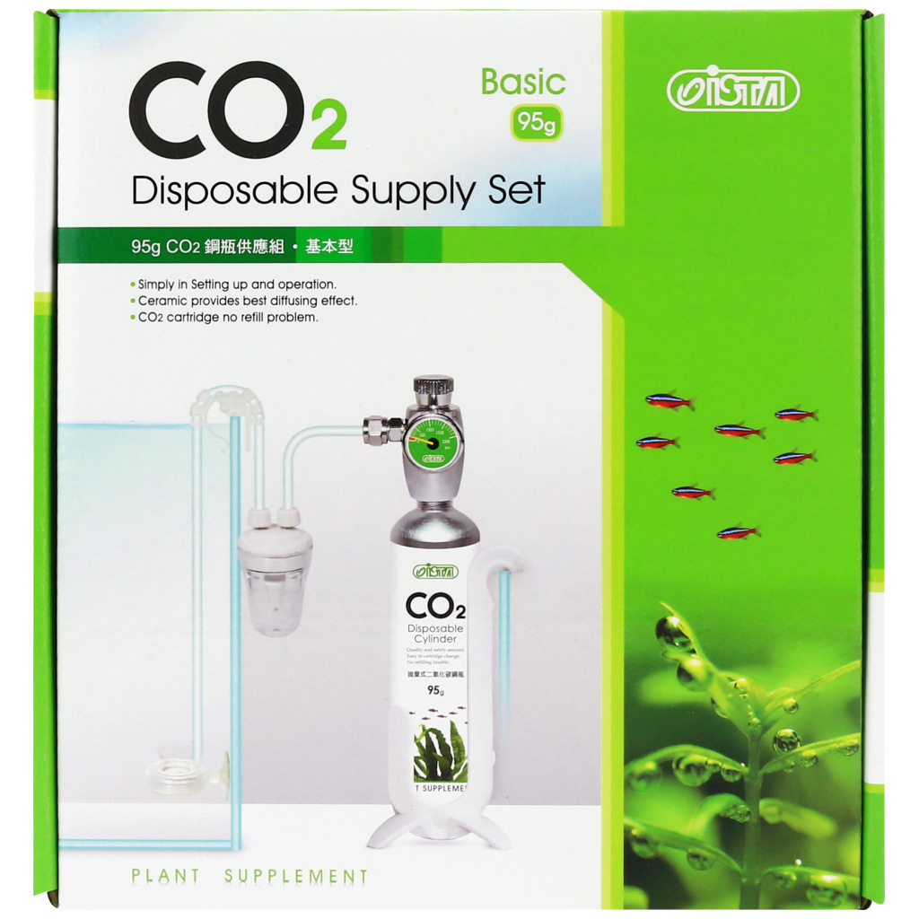 ISTA Disposable CO2 Supply Set - 95g | Plant Care Essentials