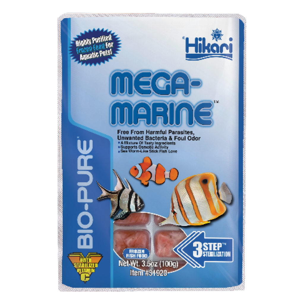 Hikari Mega Marine Cubes - 3.5 oz. | Gulfstream Aquarium Supplies