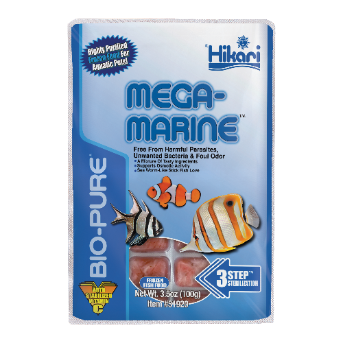 Hikari Mega Marine Cubes - 3.5 oz. | Gulfstream Aquarium Supplies